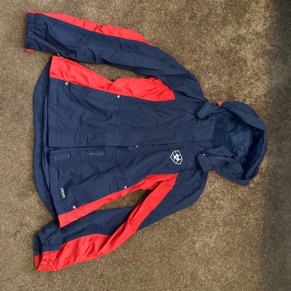 Ariat | Jackets & Coats | Ariat Team Usa Rain Coat | Poshmark